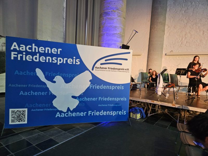 Aachener Friedenspreis 2024 verliehen - OMAS GEGEN RECHTS München und Süd